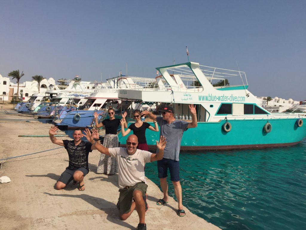Hurghada: PADI IDC ist gestartet - Blue Water Dive Resort