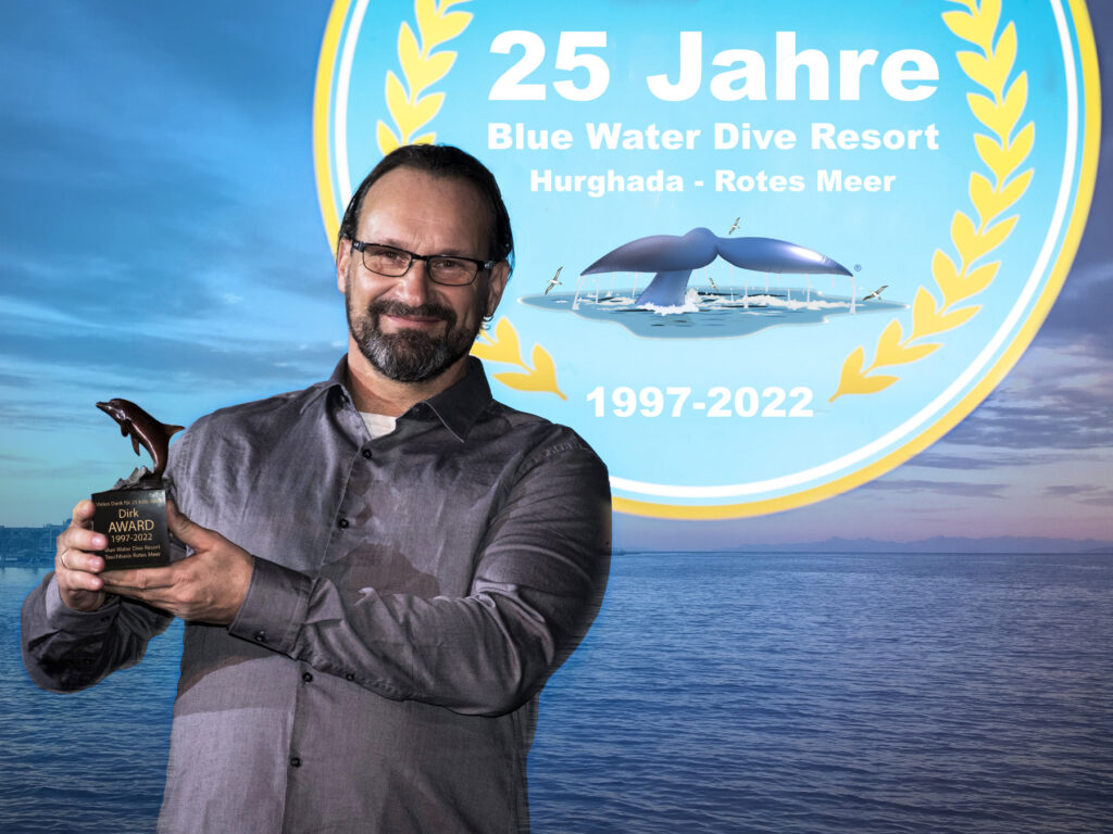 Unser Basisleiter Dirk verabschiedet sich - Blue Water Dive Resort